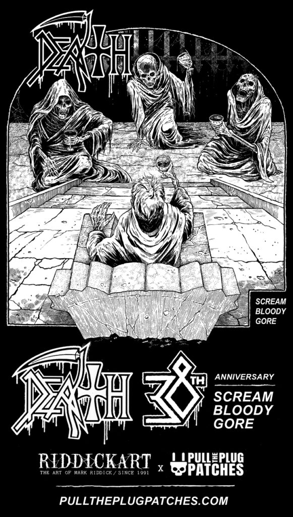 RIDDICKART » PULL THE PLUG PATCHES: DEATH x RIDDICKART