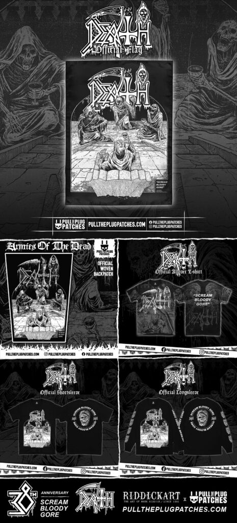 RIDDICKART » PULL THE PLUG PATCHES: DEATH x RIDDICKART
